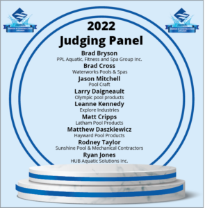 Thank You - Judging Panel - Pool Council | Toronto, Ontario, Canada | Pools