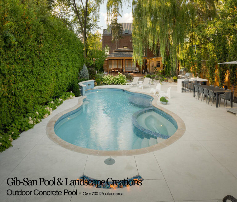 Outdoor Concrete Pool - Over 700 ft2 surface area - Pool Council ...