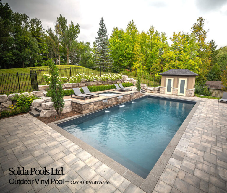 Outdoor Vinyl Pool – Over 700 ft2 surface area - Pool Council | Toronto ...