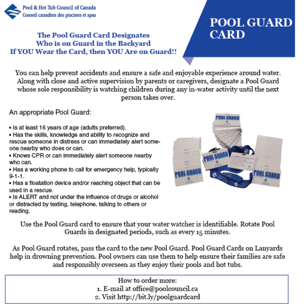 May is Water Safety Month - and we at PHTCC wants to highlight the Pool ...