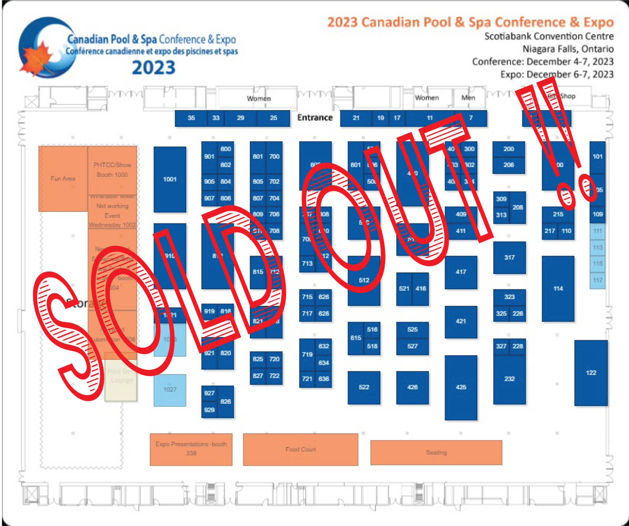 41st edition of the Canadian Pool & Spa Expo - Show Floor - Pool ...