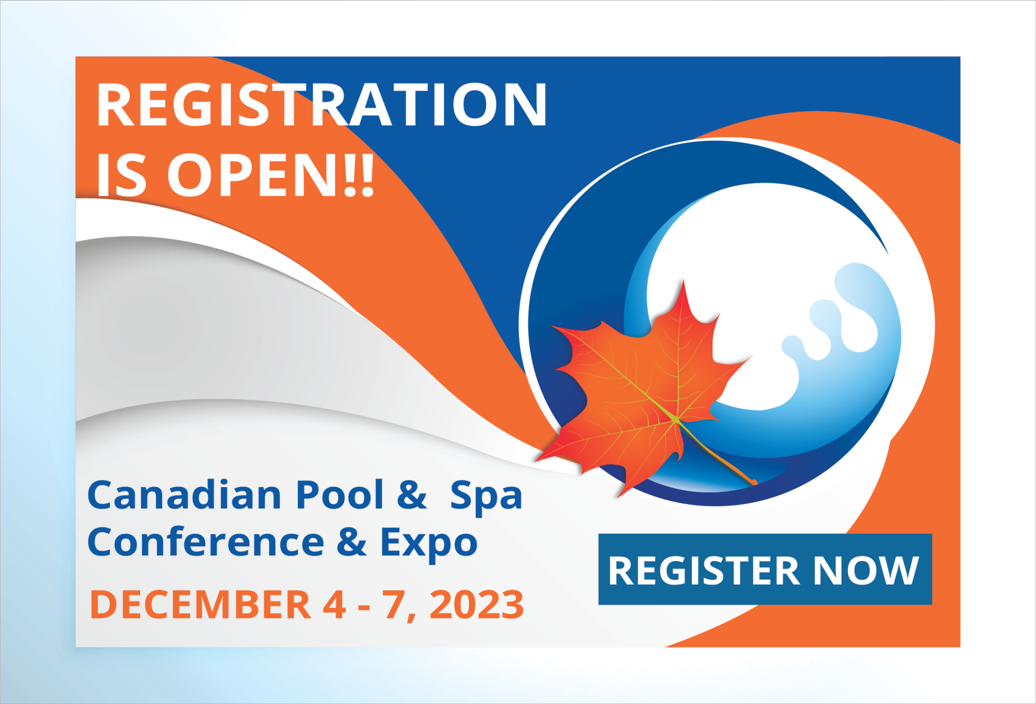The Canadian Pool & Spa Conference & Expo 2023 Registration is NOW OPEN ...